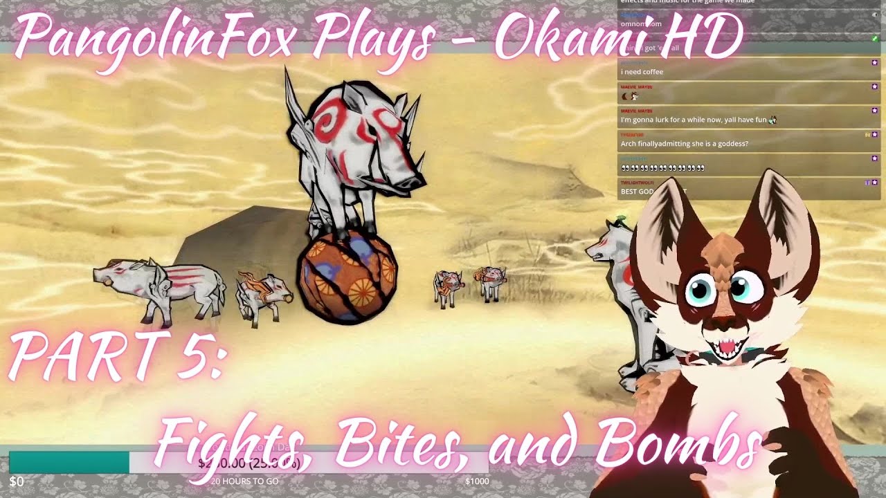Fights, Bites, and Bombs (World Pangolin Day 2023) - Okami HD [Part 5 ...