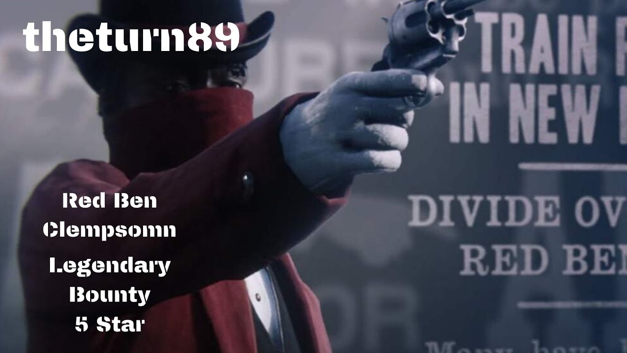 Red Ben Clempson LEGENDARY BOUNTY - 5 STAR SOLO New 2020 - red dead ...