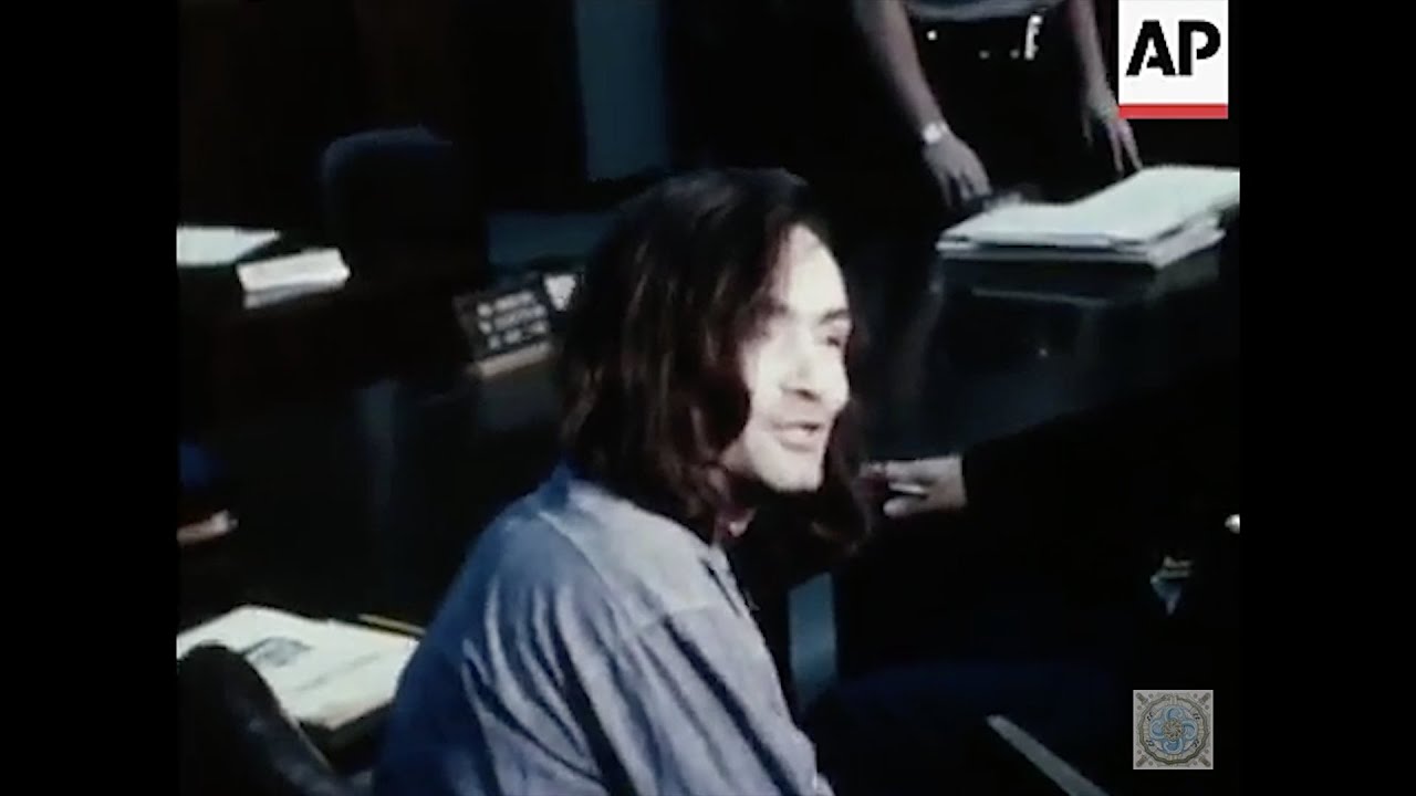 Manson Trial TV Footage - AP - Remaster - YouTube
