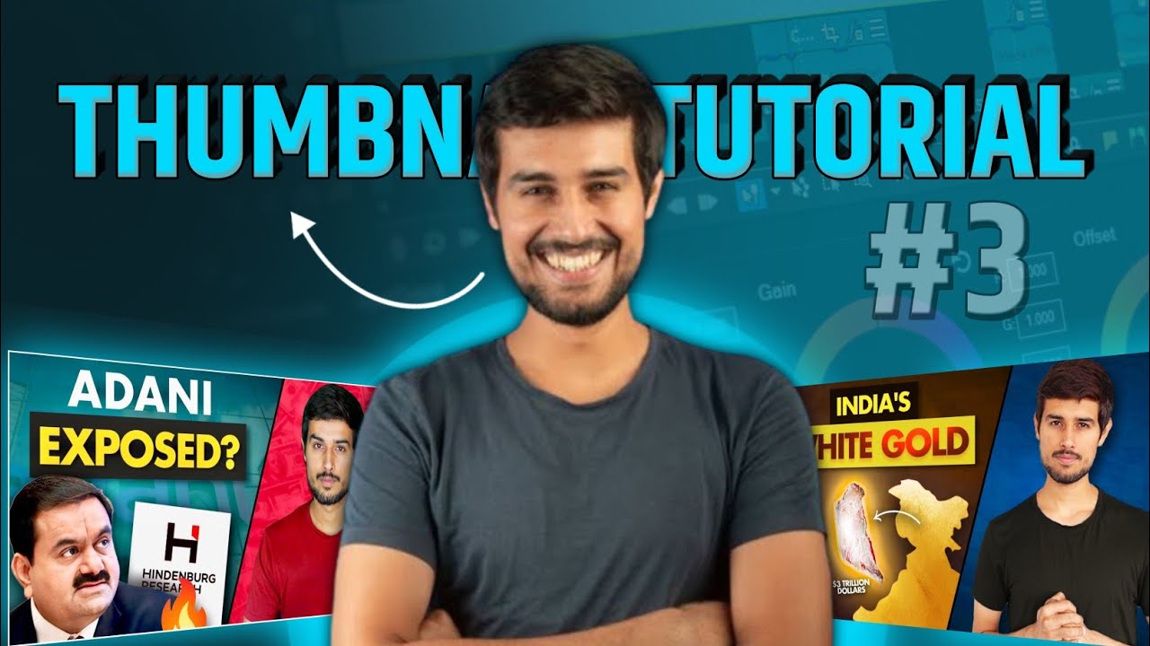 🔥Thumbnail Like Dhruv Rathee#3 | Dhruv Rathee Thumbnail @Dhurv rathee ...