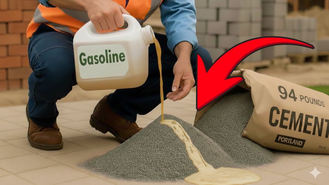 Mix CEMENT with GASOLINE — You’ll See an Amazing Result | TIPS SKY ...