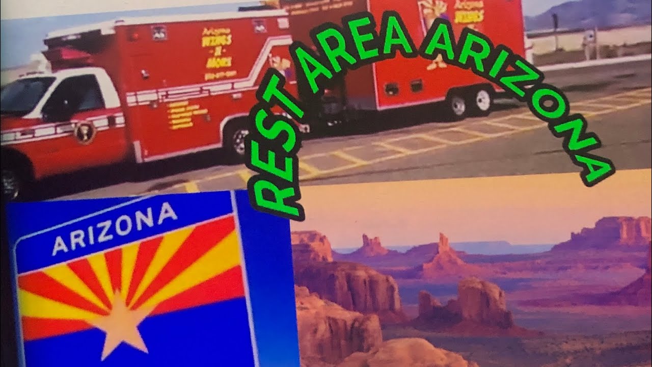 Arizona rest area usa 🇺🇸 - YouTube
