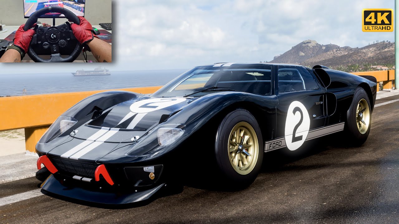 Ford GT40 Mk II - Forza Horizon 5 | Logitech G923 Steering Wheel [4K ...
