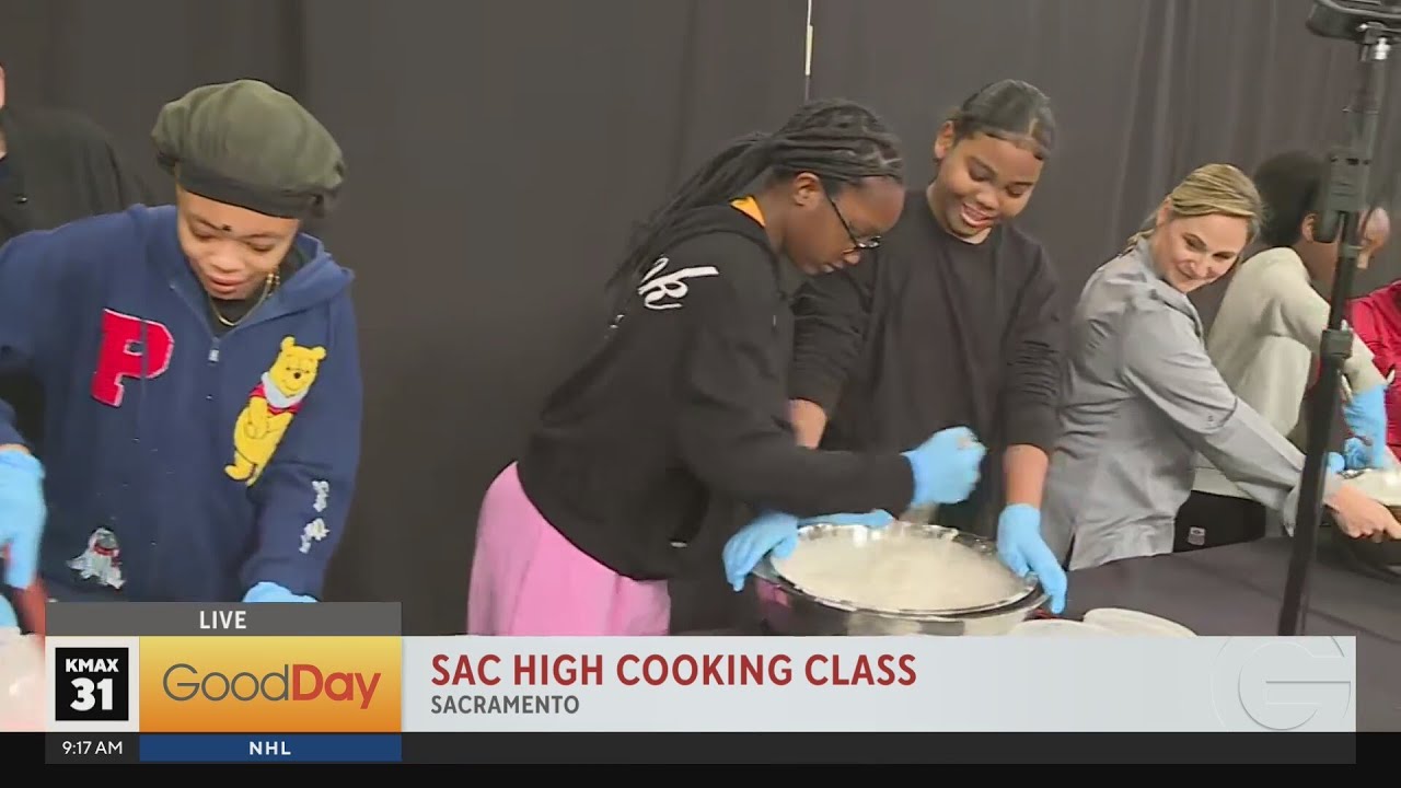 Cooking Class at Sac High - YouTube