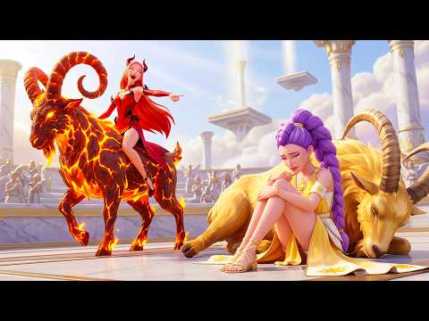 Ruby Family VS Golden Family: RUMI Gets The Goat Racing Championship - KPOP Demon Hunters