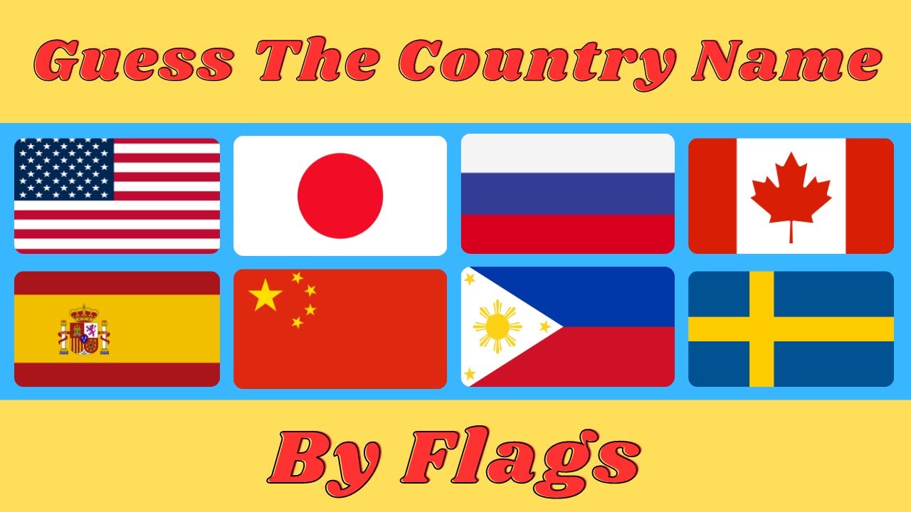 🌍 Flag Puzzle Challenge: Guess the Country Flags 🧩🏁 | Mind-Bending ...