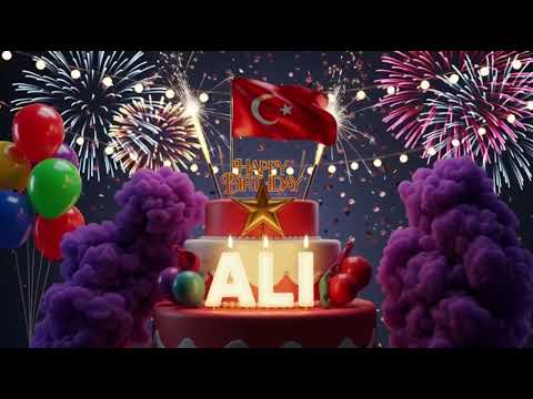 İyi ki Doğdun Ali - İsme Özel 3D Animasyonlu Doğum Günü Şarkısı ve Filmi