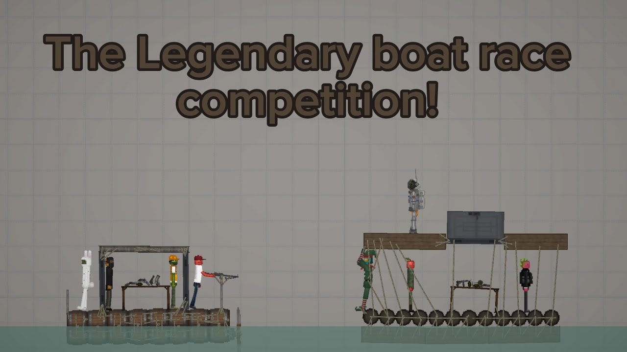 The Legendary boat race competition! - YouTube