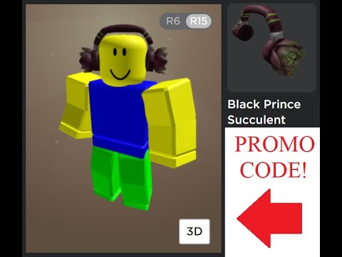 NEW June's promo code for Black Prince Succulent! (Roblox) - YouTube