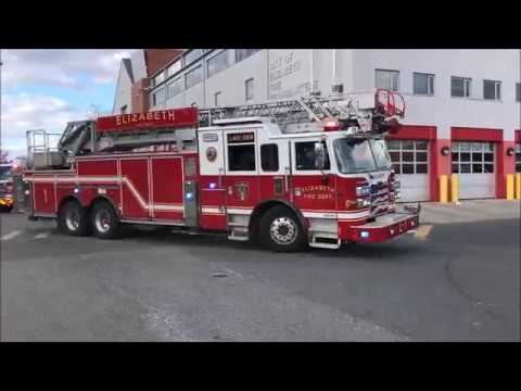 SEVERAL ELIZABETH FIRE DEPARTMENT UNTS RESPONDING IN THE CITY OF ...