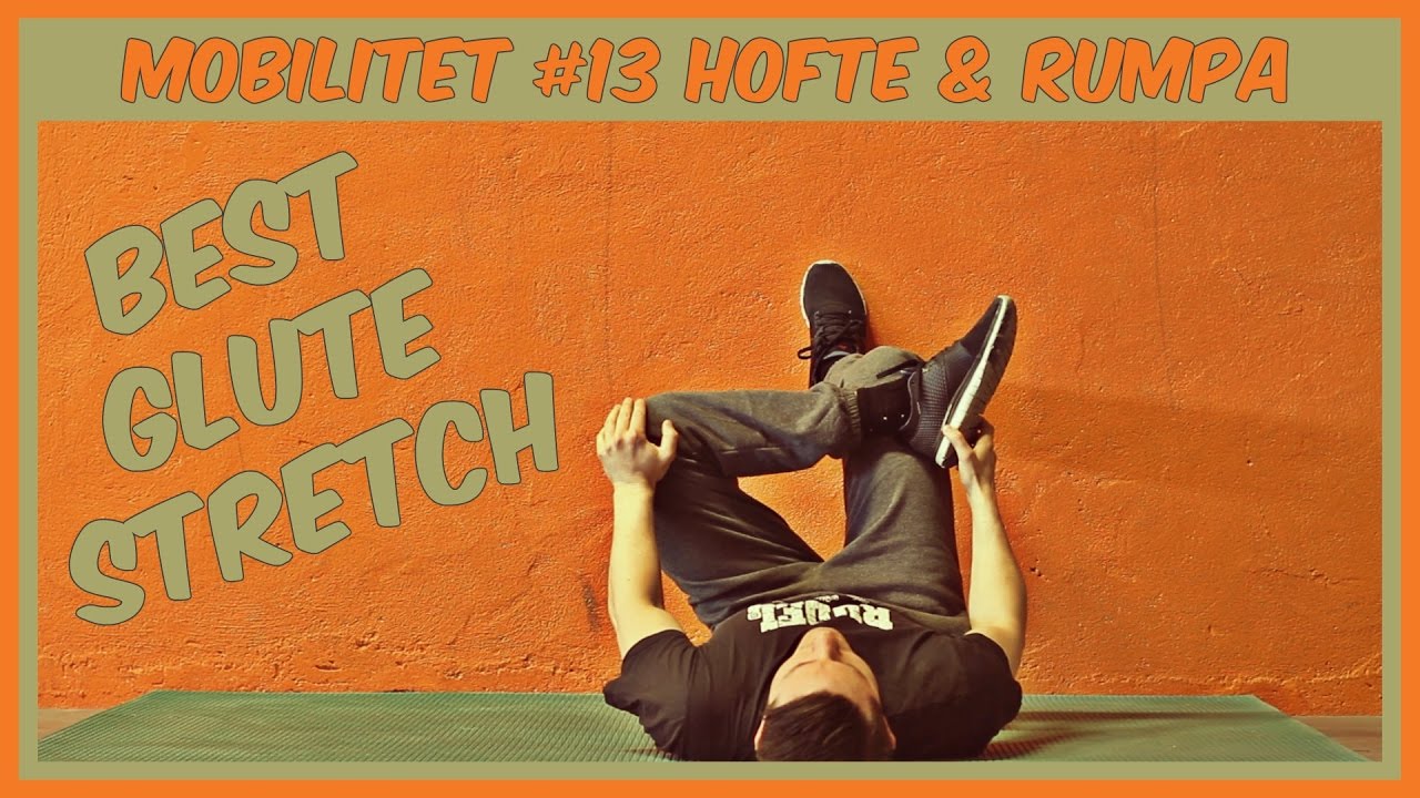 Glute stretch for better hip mobility! - YouTube