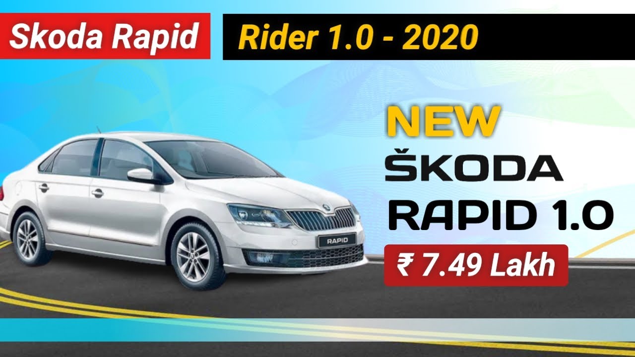 Skoda Rapid Rider 1.0 Petrol | Skoda Rapid Rider 2020 | Skoda Rapid ...