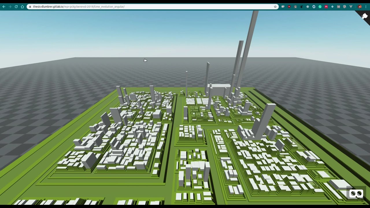 Example of time evolution of the Angular city - Benevol 2019 - YouTube