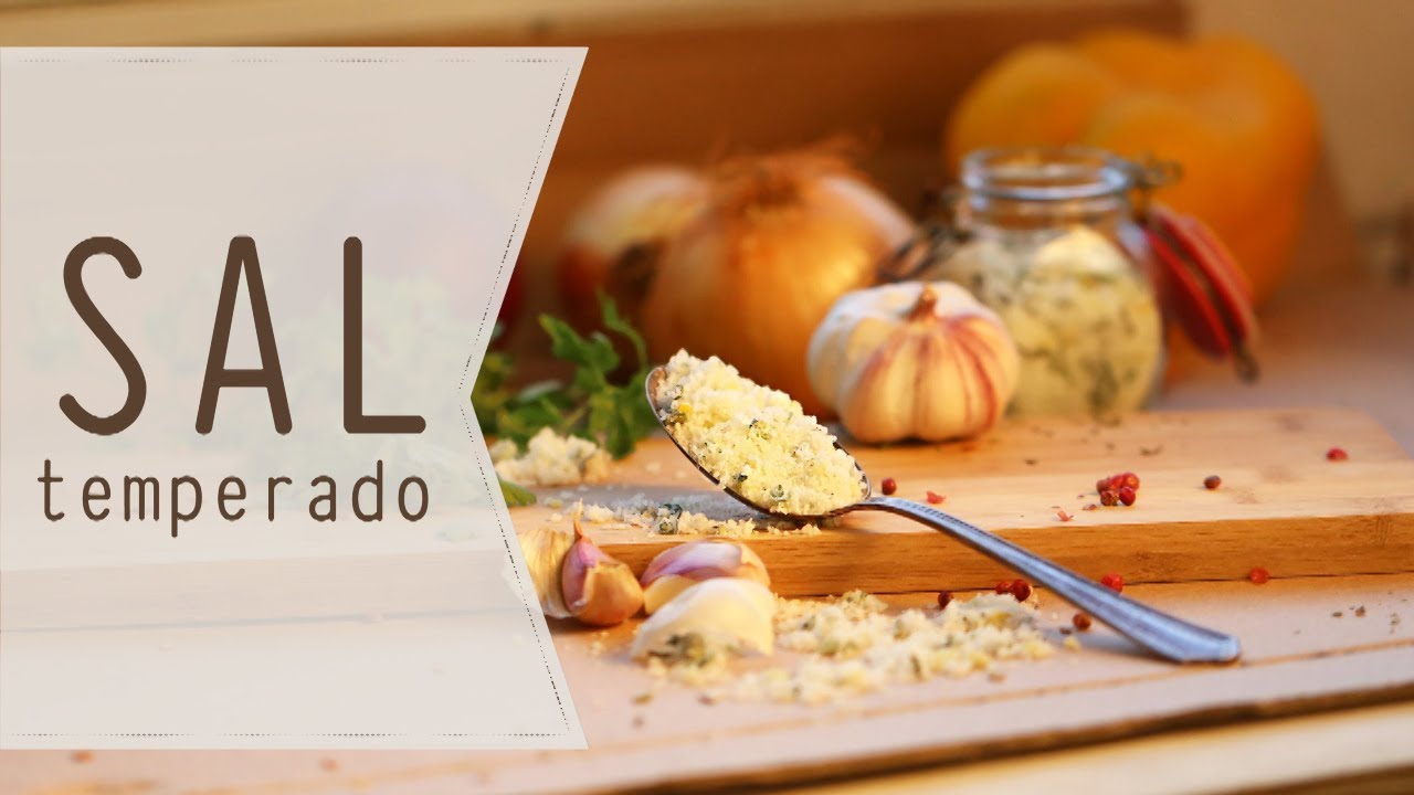 Sal temperado caseiro - YouTube