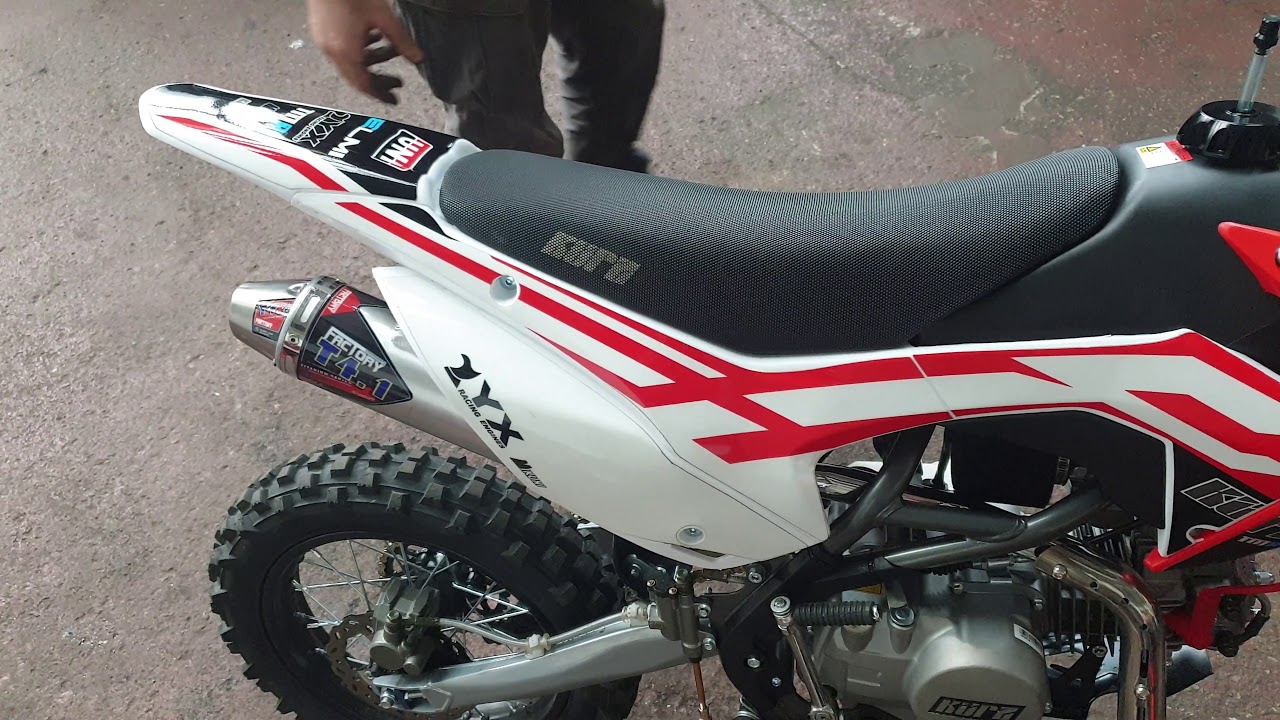 Kurz kmr140 pitbike (yz140) - YouTube