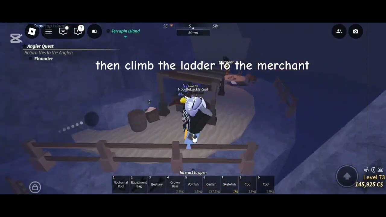 How to get out of the desolate deep cave - Fisch - YouTube