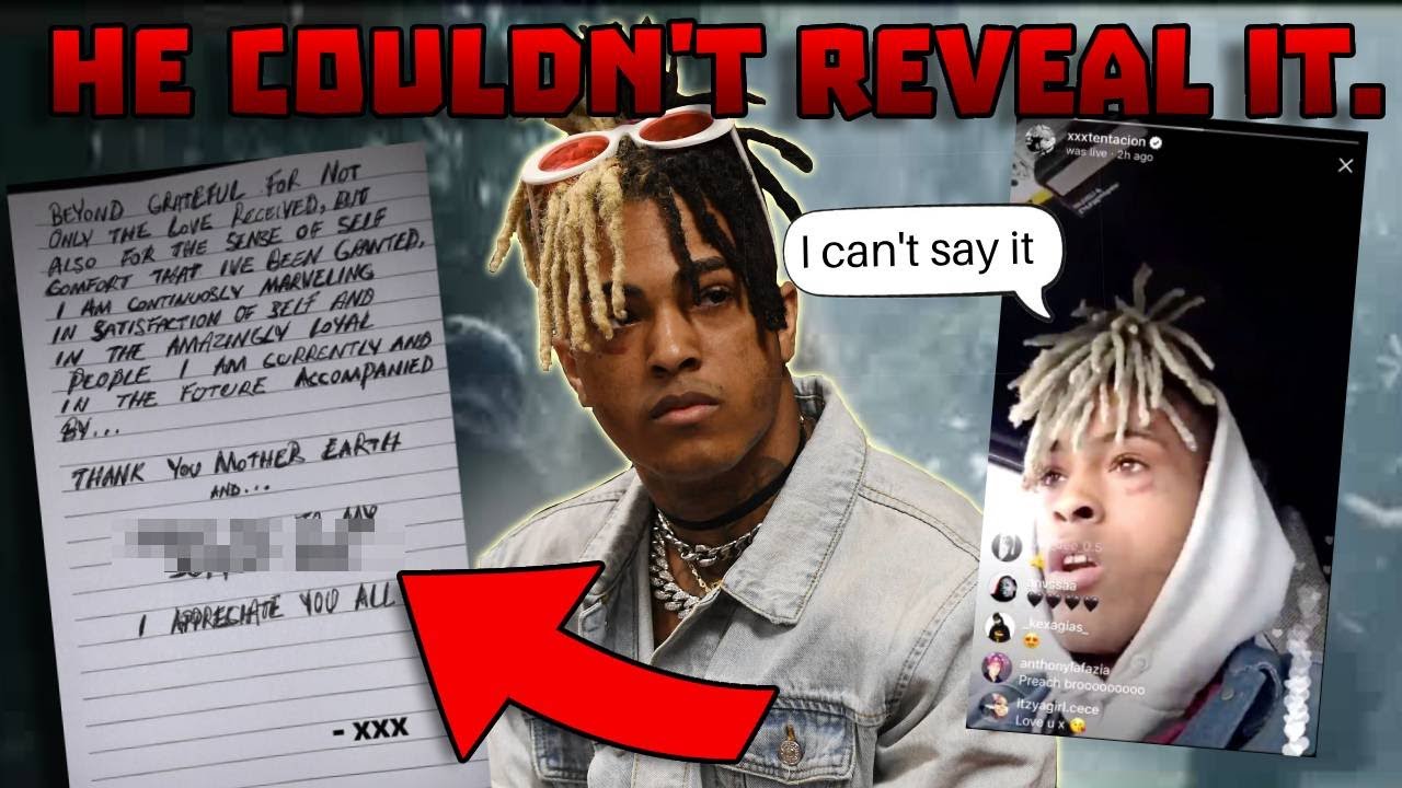 The XXXTentacion Instagram Live Message YOU Missed... (Golden Beetle ...