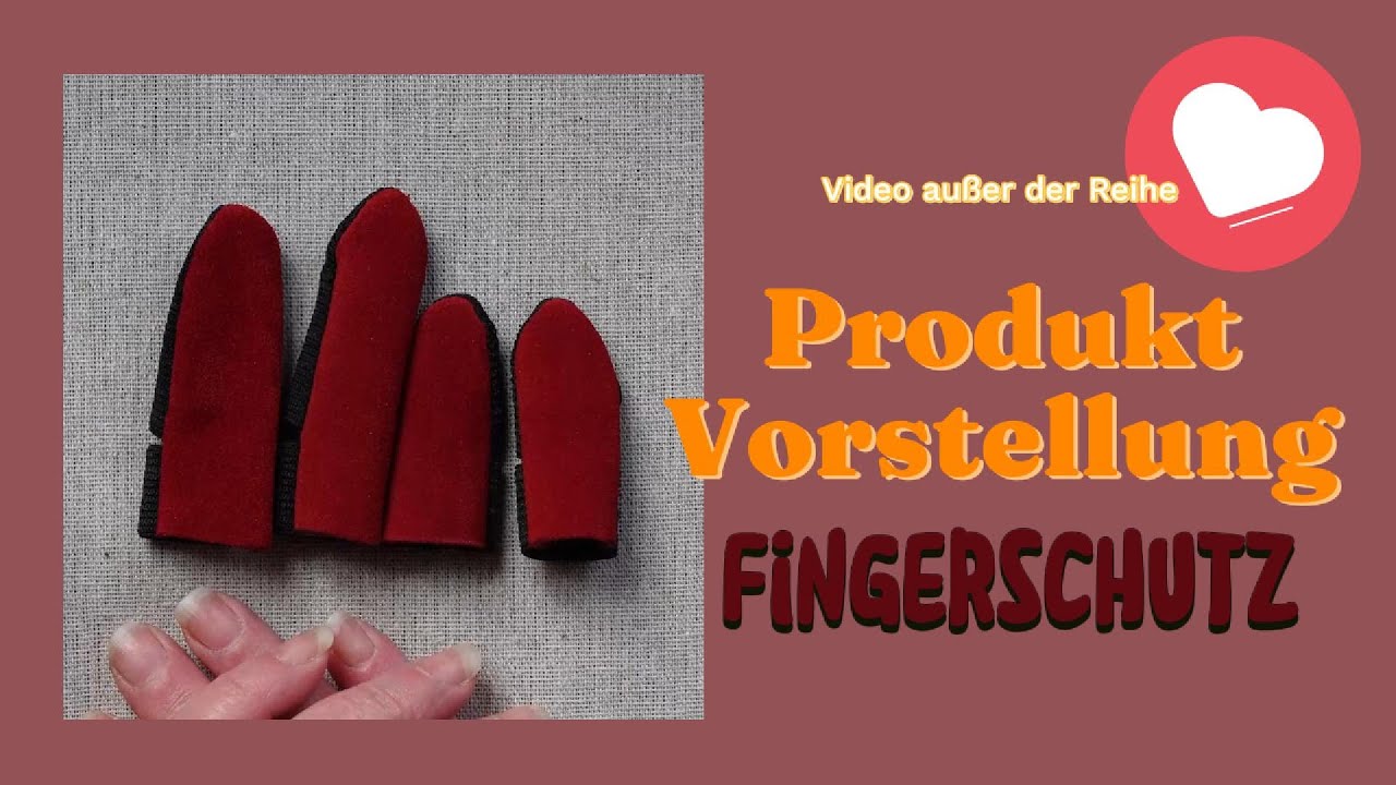 Fingerschutz zum Stricken - finger protectors for knitting # ...
