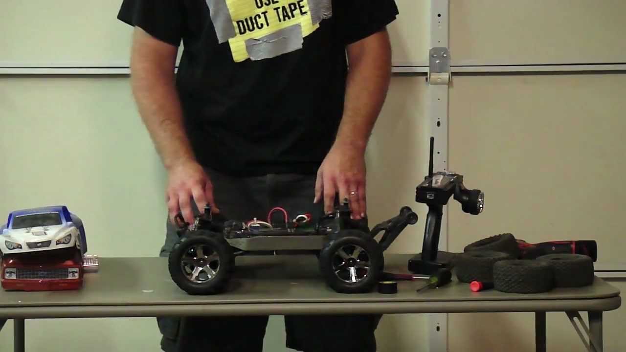 Traxxas Stampede 4x4 tips pt 1 body posts, shock mounts, hinge pins ...