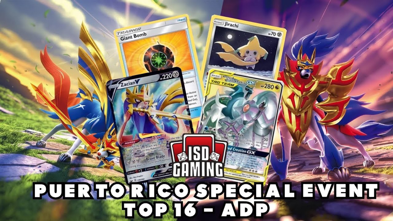 Pokemon TCG Puerto Rico Special Event Top 16 - ADP - YouTube