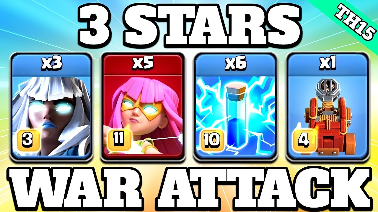Electro Titan + Super Archer + Zap Spell + Flame Flinger = Th15 War ...