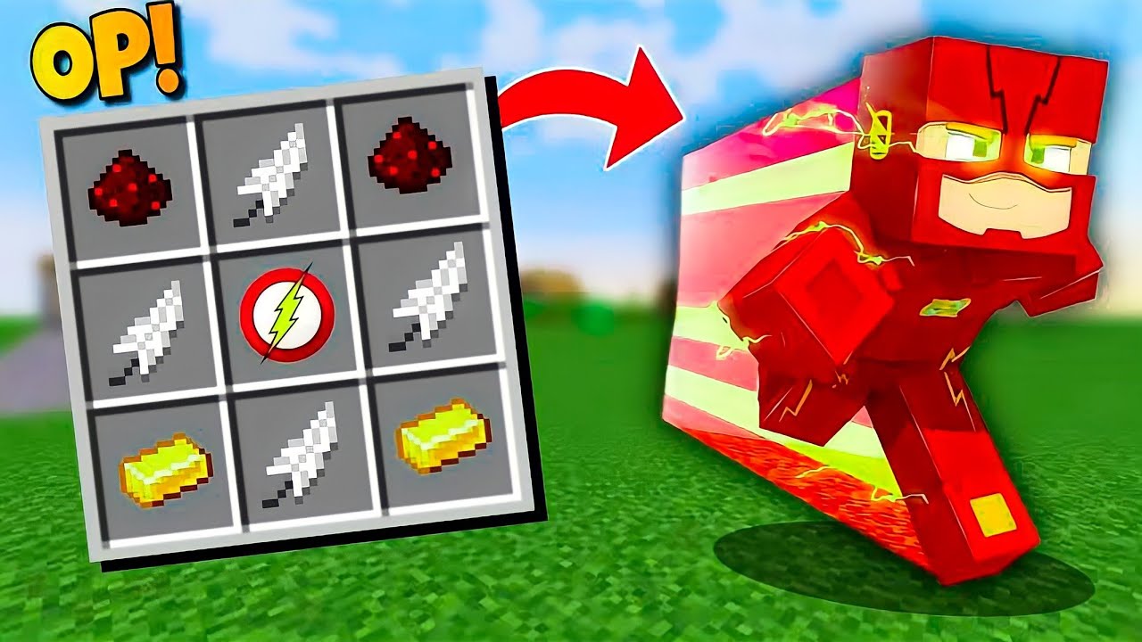 Minecraft, But You Can Craft Flash... | Minecraft Flash | Flash In ...