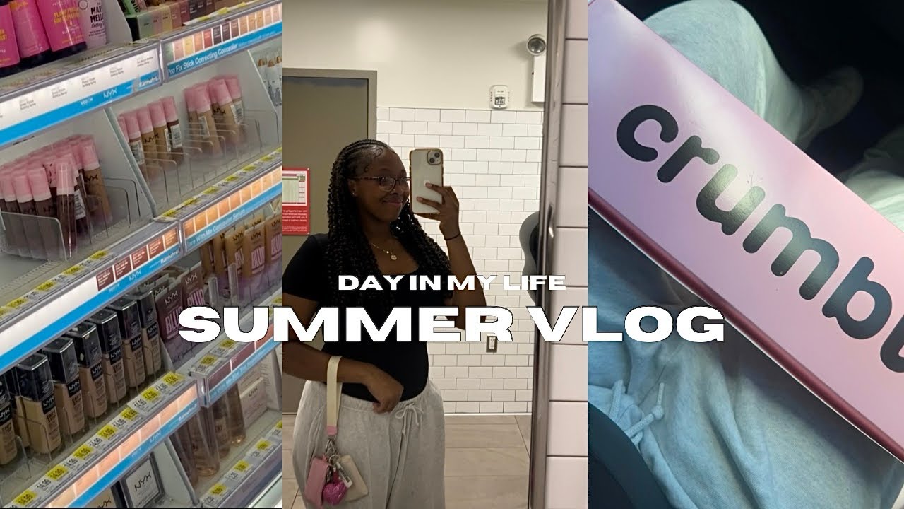 DAY IN MY LIFE | summer vlog *target, petsmart, crumbl cookie+ more!*😇 ...