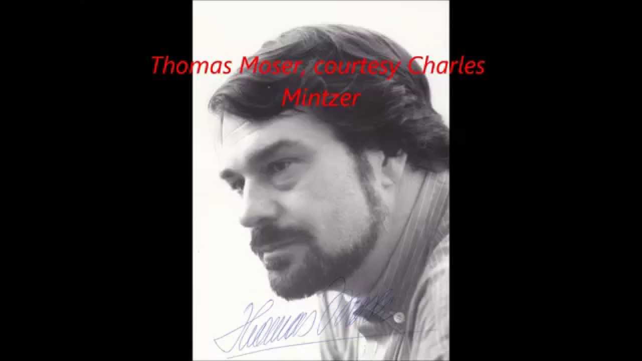 THOMAS MOSER sings Reynaldo Hahn's L'heure exquise as a tribute to Alfredo Kraus - YouTube