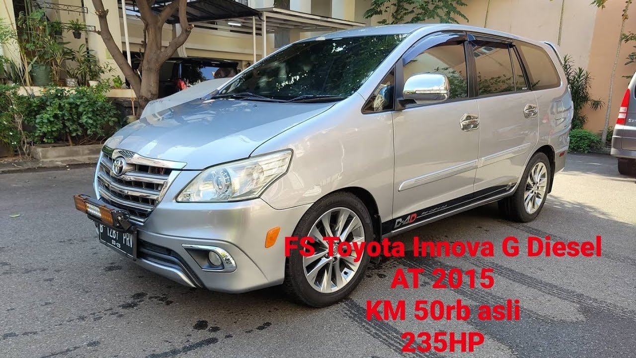 Toyota Innova Diesel Kenceng dan Keren bikin yang bawa jadi Auto ...