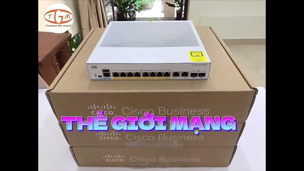 Switch Cisco Business CBS350 | TGM - YouTube