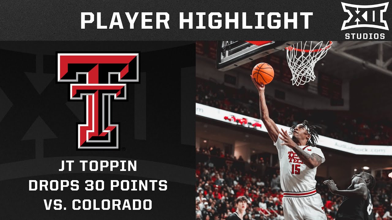JT Toppin 30 Piece Highlights vs. Colorado - YouTube