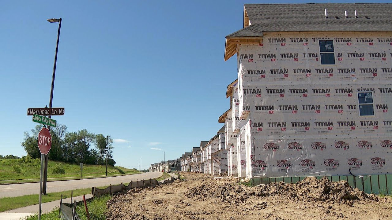 Maple Grove Leads Metro in Home Construction Permits - YouTube