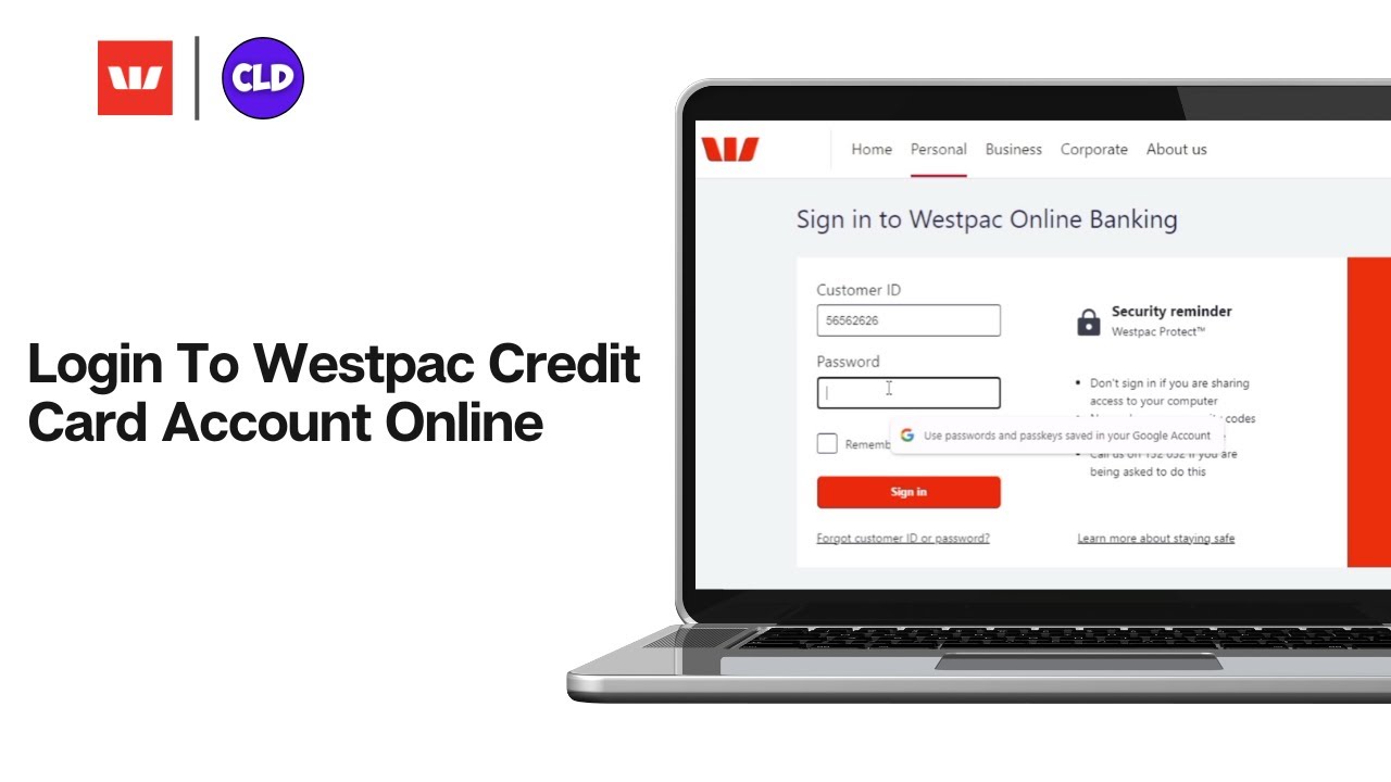 How To Login To Westpac Credit Card Account Online 2024 | Westpac ...