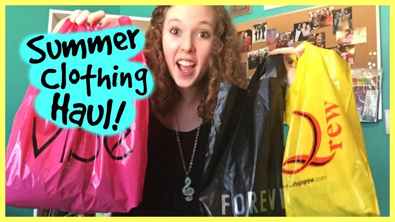 Summer Haul 2015! - YouTube