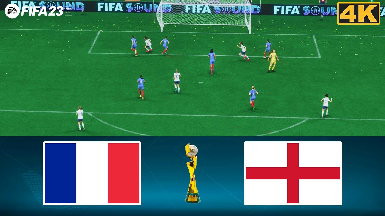 FIFA 23 - France vs England - FIFA Women's World Cup 2023 Final - Full ...