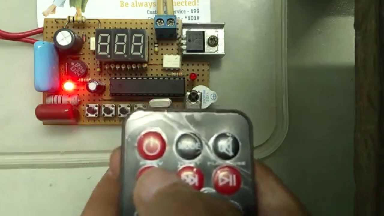 DIY Infrared decoding and code learning multi-remotes using Atmega8 ...