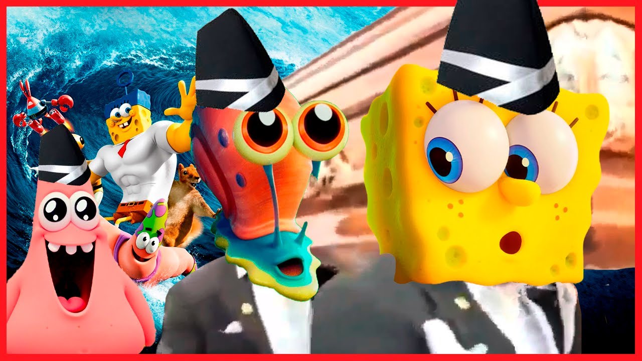 The SpongeBob Movie Sponge Out of Water VS Sponge on the Run - Coffin ...