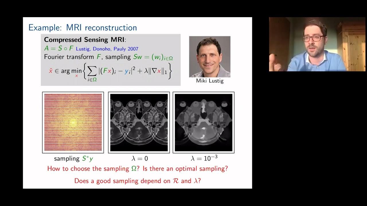 Matthias Ehrhardt - Bilevel Learning for Inverse Problems - YouTube