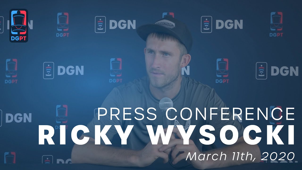 Ricky Wysocki Press Conference Interview - YouTube