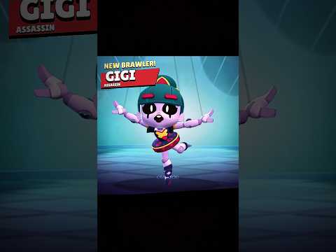 NEW BRAWLER GIGI.. 🤯 #brawlstars #brawltalk #shorts