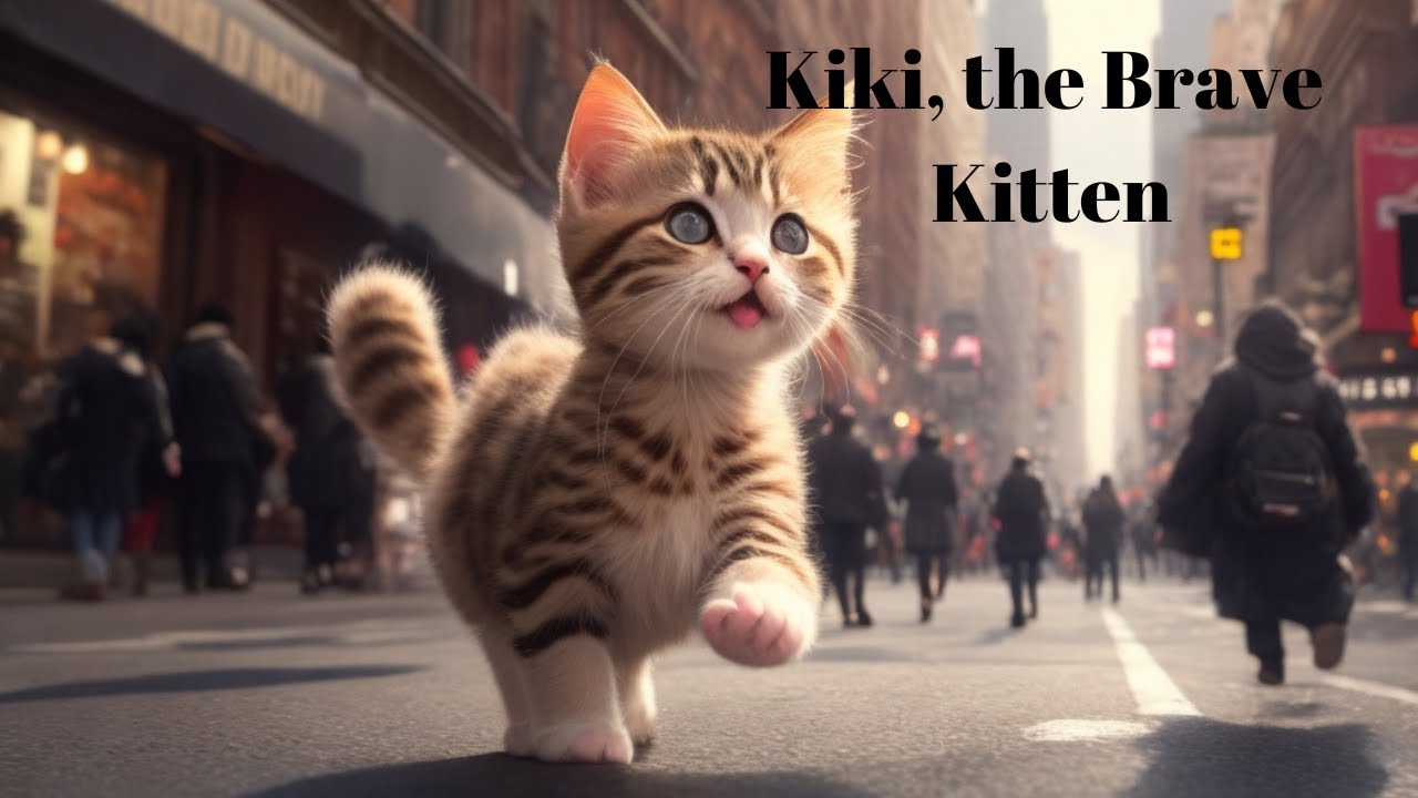 Kiki, the Brave Kitten #action#adventures#video#funny - YouTube