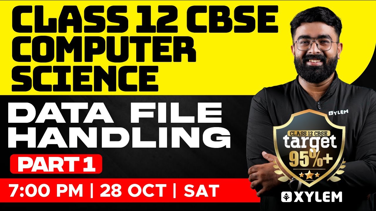 Class 12 Cbse Computer Science Data File Handling Xylem Cbse 11