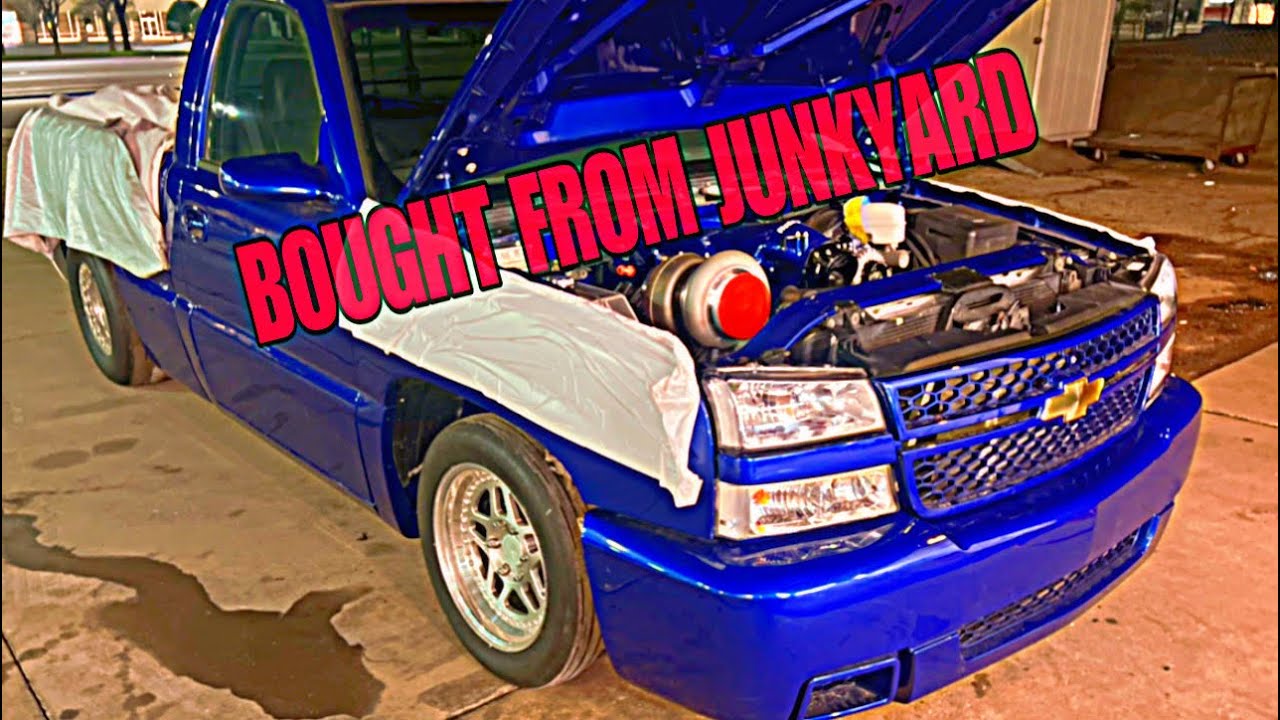 $30,000 ENGINE IN A JUNKYARD SILVERADO!!! WHAT??? LSX 427 - YouTube