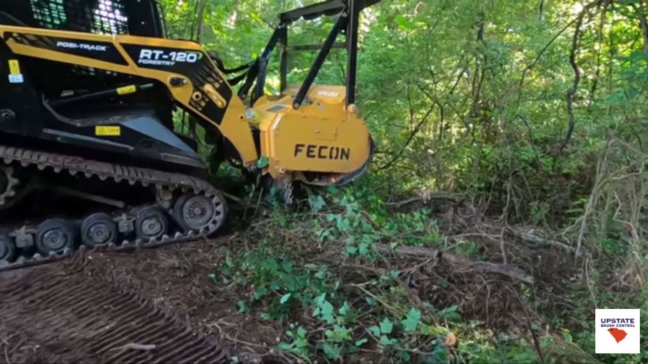 Huge Tangled up Mess on the Fecon - YouTube