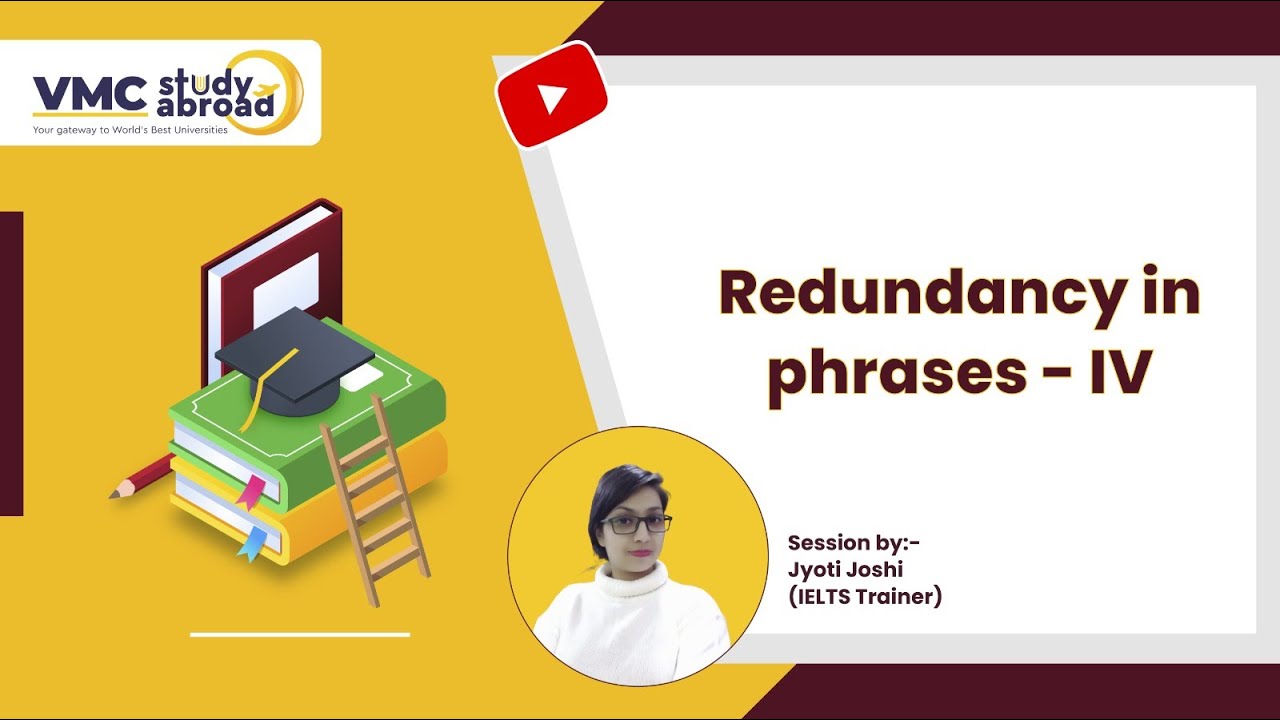 Redundancy In Phrases - IV - YouTube