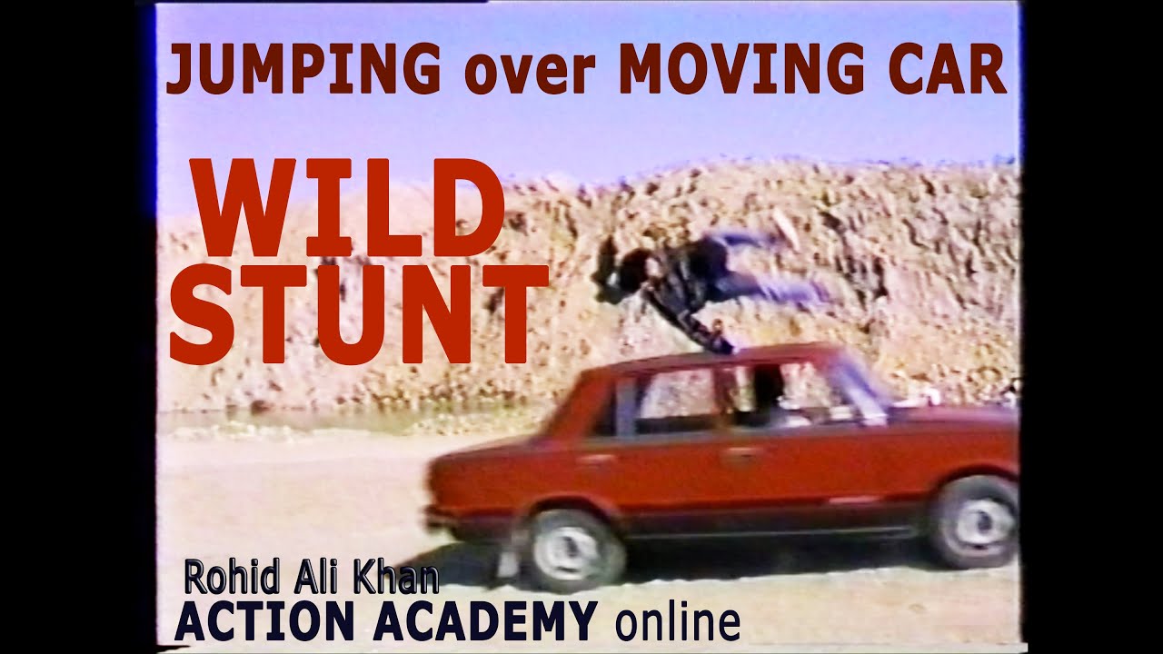 JUMPING over MOVING CAR - YouTube
