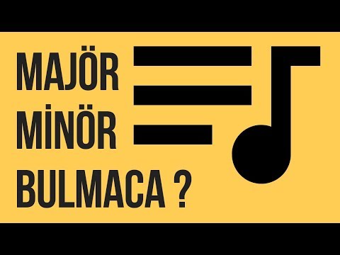 MAJÖR - MİNÖR BULMACA (Akor işitme çalışmaları) \