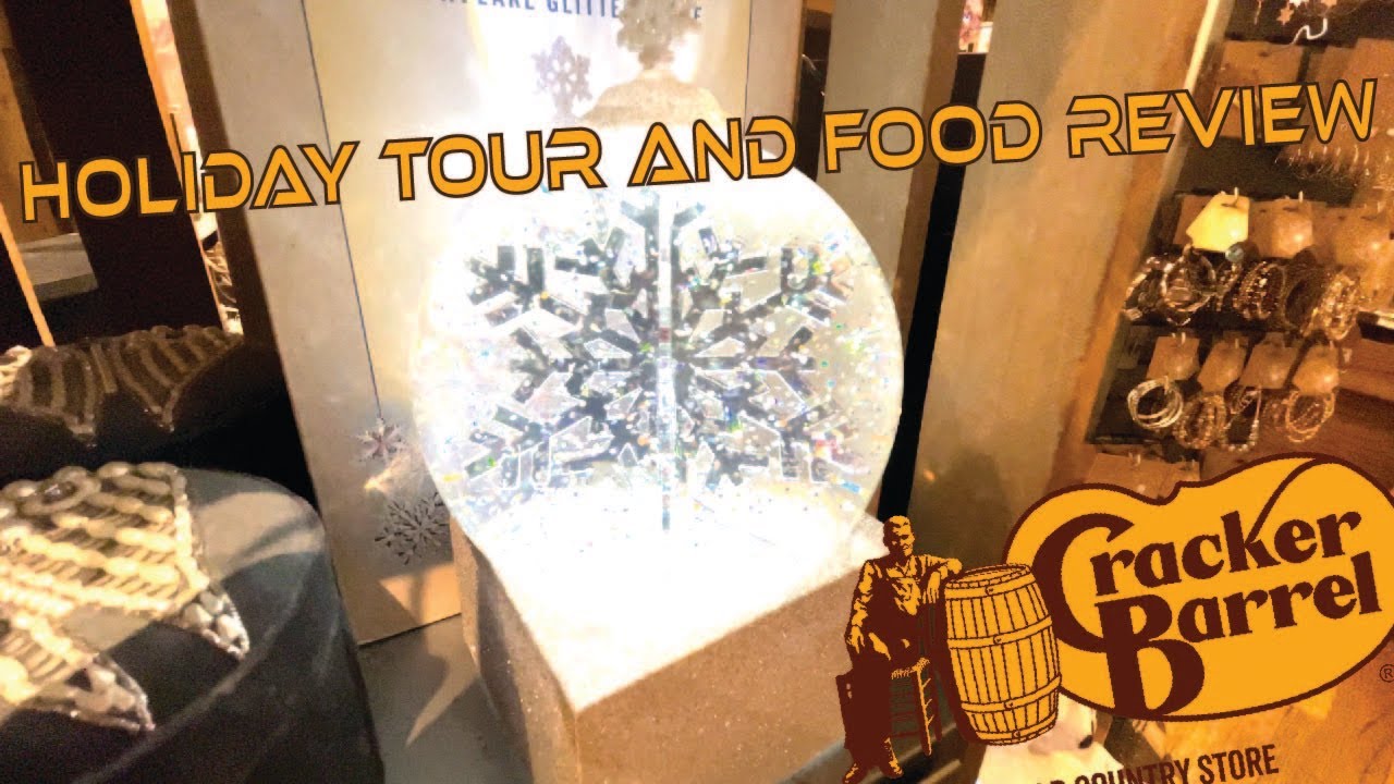 Cracker Barrel holiday tour and food review - YouTube