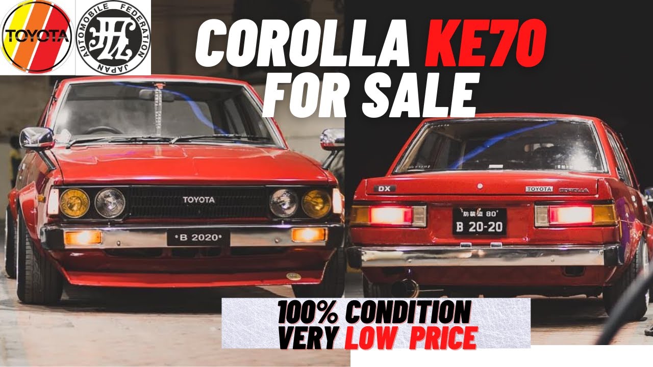 Toyota Corolla KE70 For sale | 100% Condition | fully Modified car ...