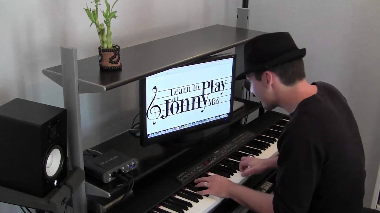 Slow and Soulful Blues Piano Improvisation - played by Jonny May - YouTube